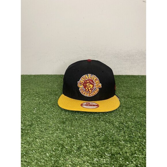 New Era | Accessories | Cleveland Cavaliers Hat Cap Snap Back Black ...
